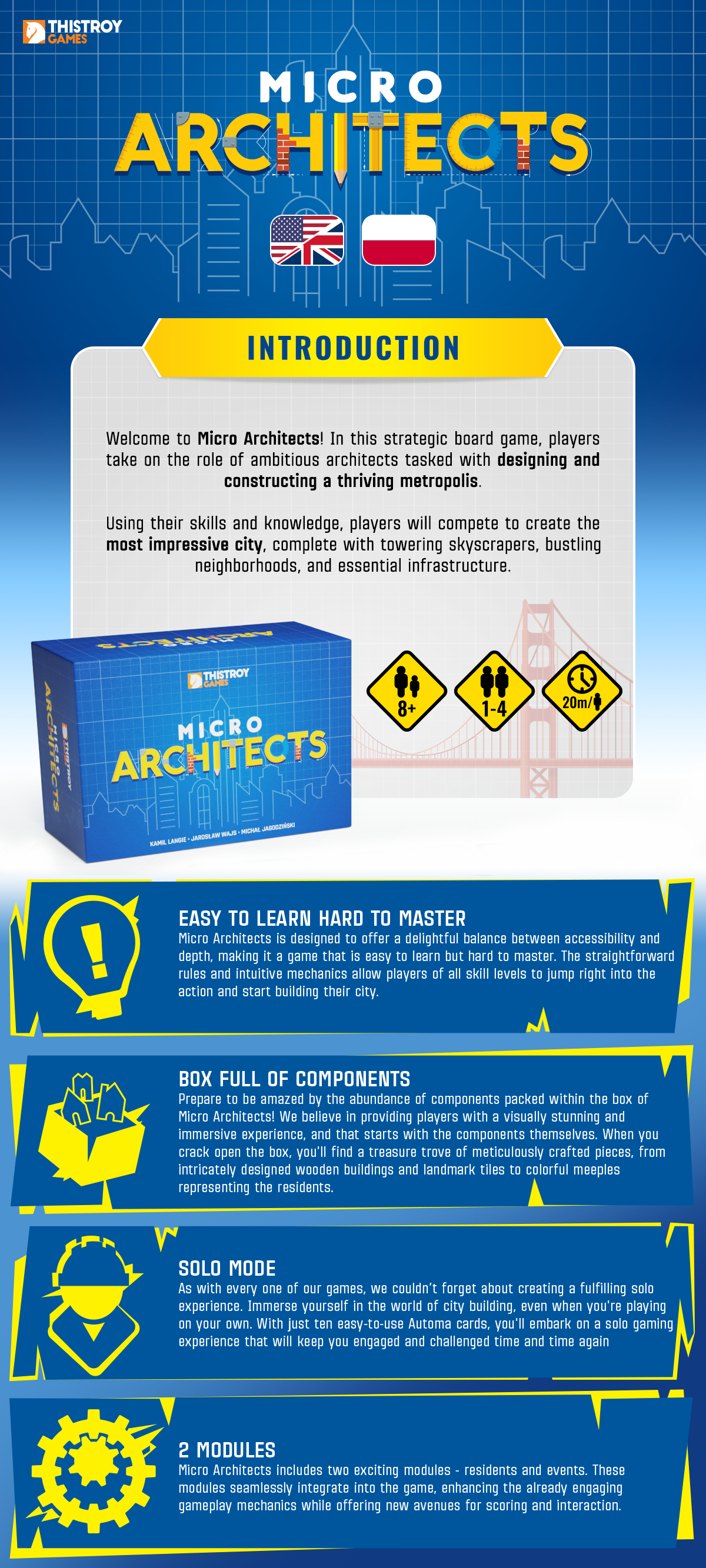 Micro Architects: Big City Vacation by Thistroy Games - Gamefound