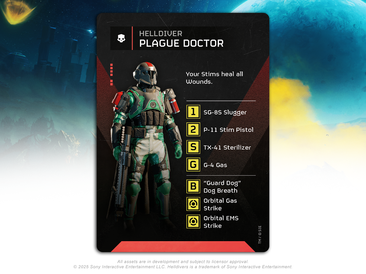 HELLDIVERS 2: The Board Game by Steamforged Games - New Helldiver Unlocked! The Plague Doctor ...