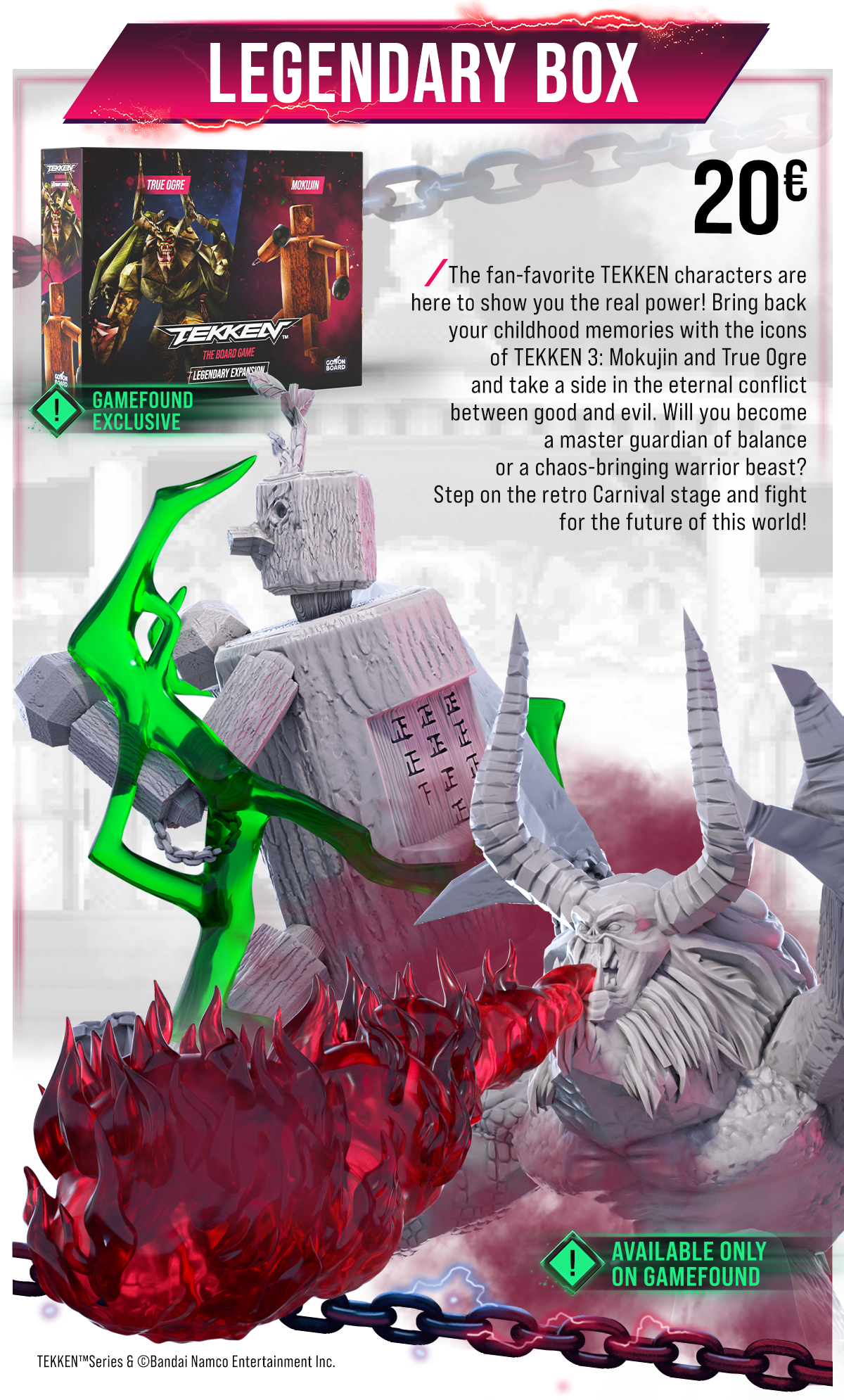 TEKKEN - The Board Game by Go On Board - Gamefound
