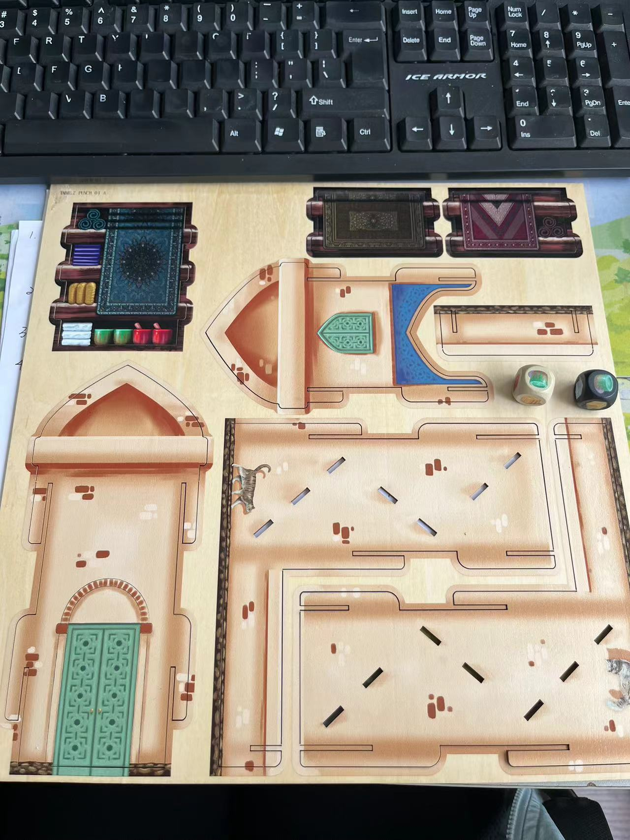 Tabriz by Crafty Games - Tabriz: Meeples, Materials, and Dice, Oh My ...