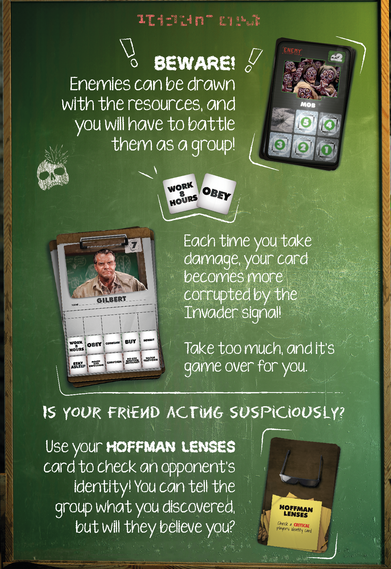 They Live: The Card Game - Save The City/Enslave The City by Iconiq ...