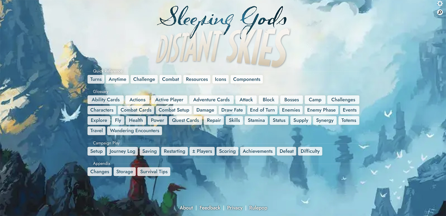 Sleeping Gods: Distant Skies by Red Raven Games - Lots of News! - Gamefound