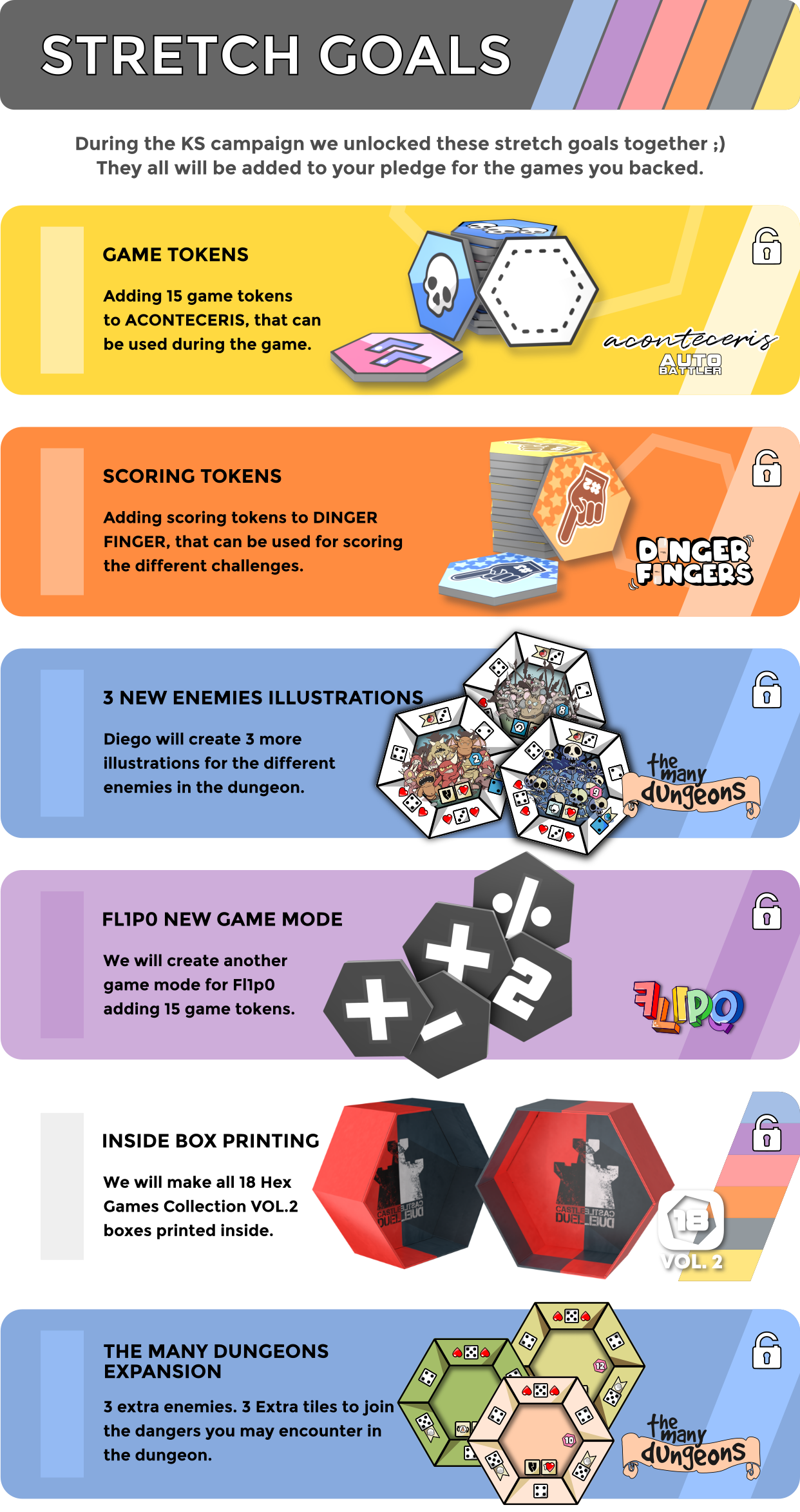 18 HEX GAMES Collection VOL.2 by LittleHouseBoardGames - Gamefound