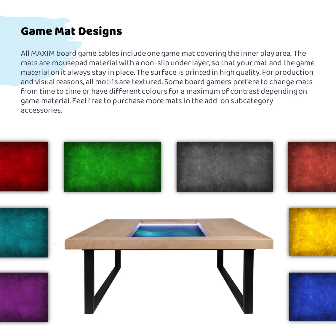 PlayMaxim: MAXIM Premium Board Game Table by Kapplex The Choice Of ...