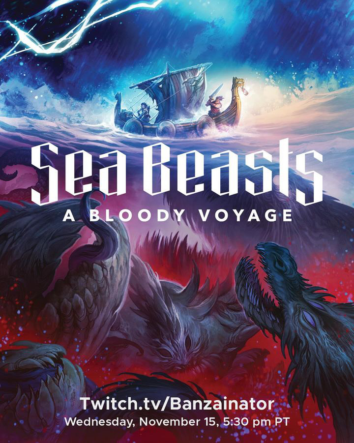 Sea Beasts by littlest lantern - WE ARE LIVE! - Gamefound