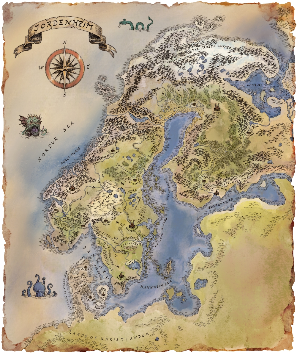 Jordenheim Core Rule Book - Second Edition (5E) by WRKS Games - Gamefound