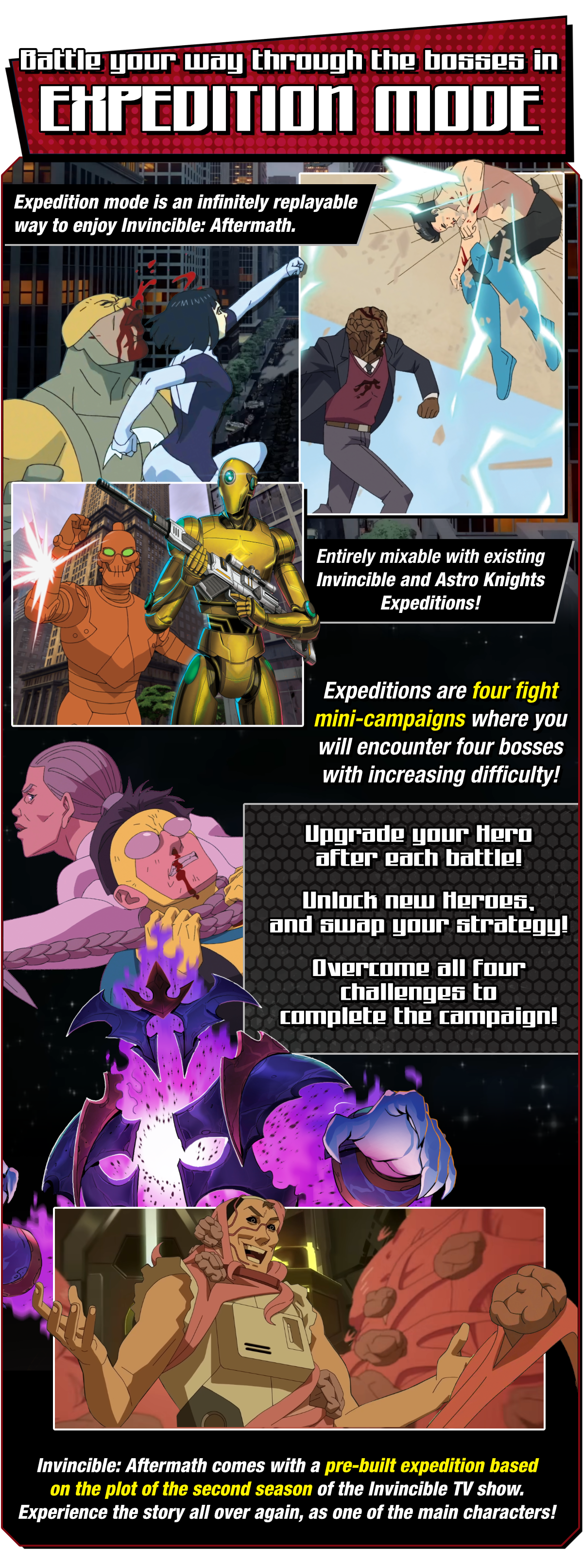 Invincible: Aftermath - Season 2 by Indie Boards and Cards - Gamefound