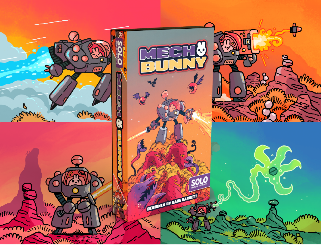 Mech Bunny [Solo Game of the Month] by Gabe-Barrett - Gamefound