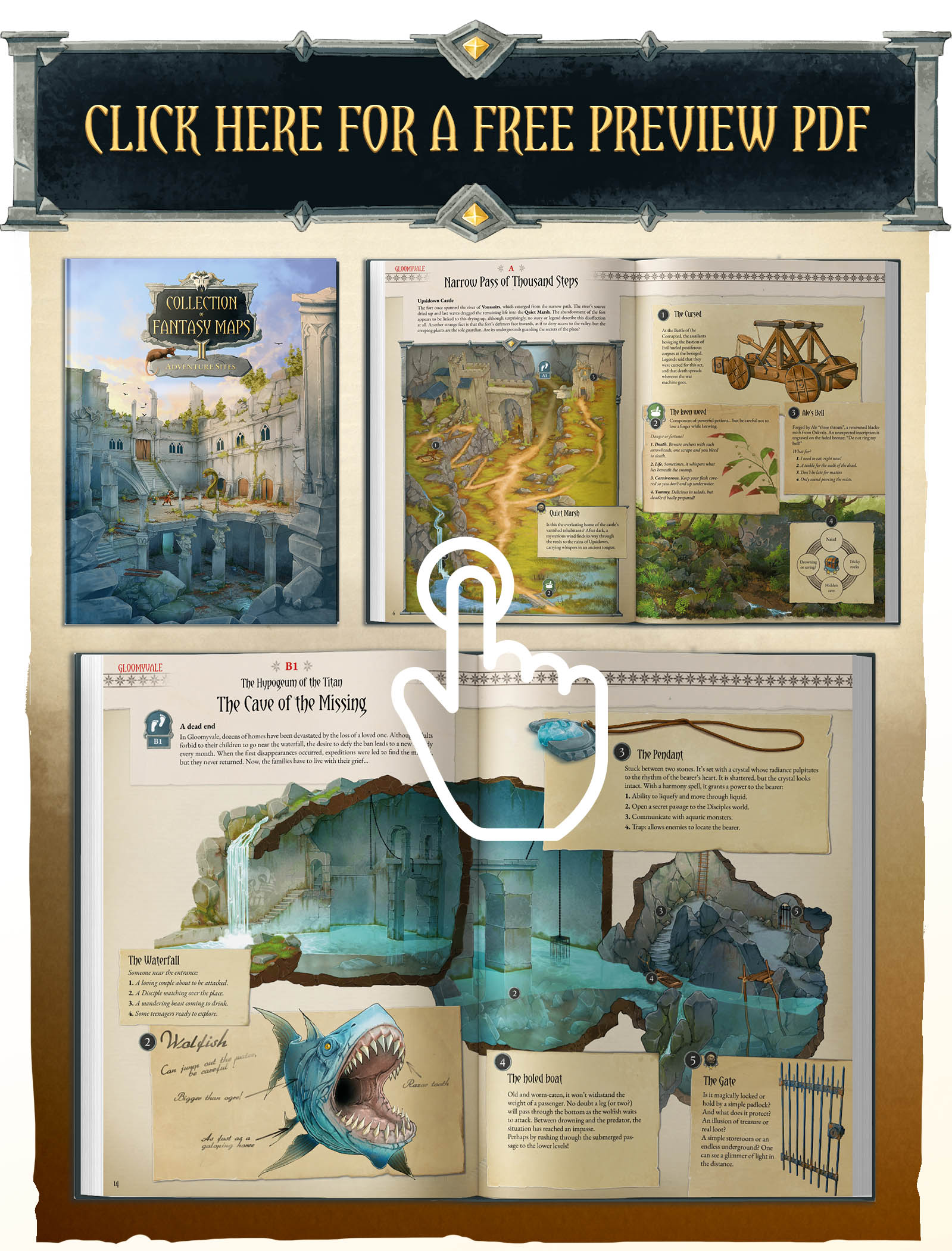 A Collection of Fantasy Maps II by De Architecturart - Gamefound