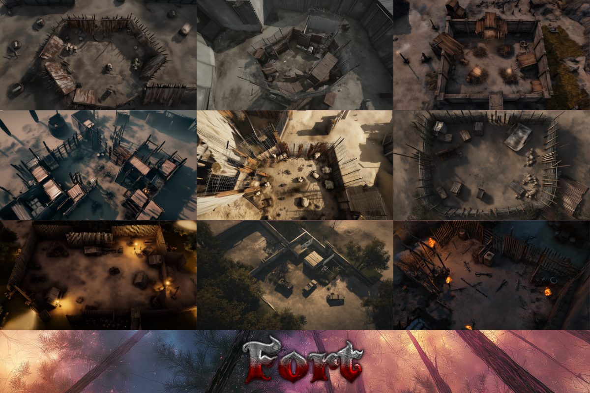 After the Fall: 700 Post-Apocalyptic Battle Maps by Agnesagraphic ...