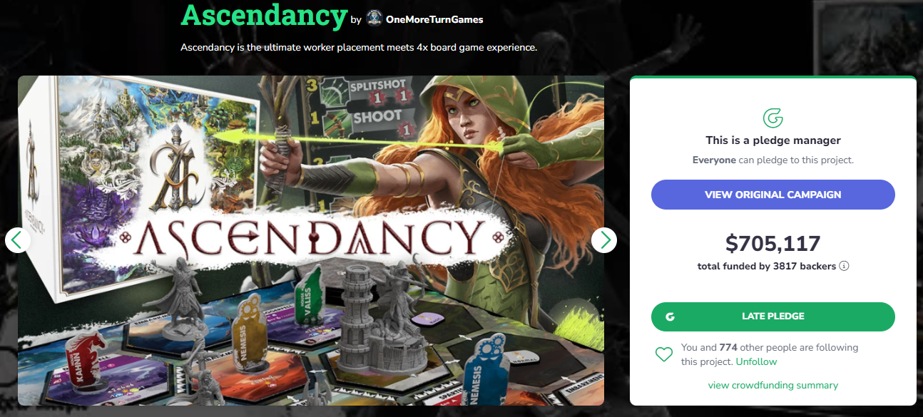 Ascendancy by OneMoreTurnGames - Mar 2024: Ascendancy con - Gamefound