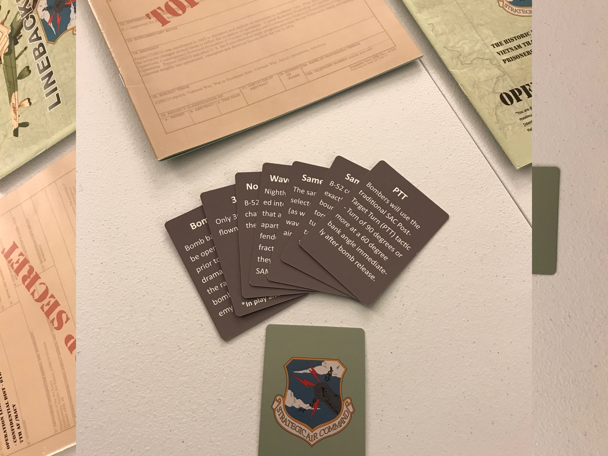 Linebacker II by Kevin Talley / Cadet Games - Production Sample ...
