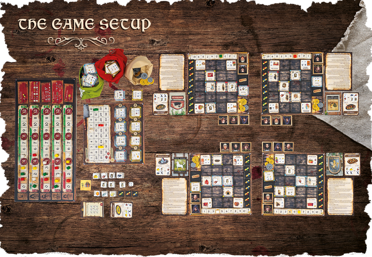 Crossroads Inn: The Board Game by Klabater - Gamefound