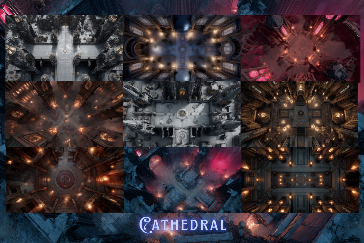 1100+ Sci-fi Battlemaps for TTRPG and VTT by Agnesagraphic - Gamefound