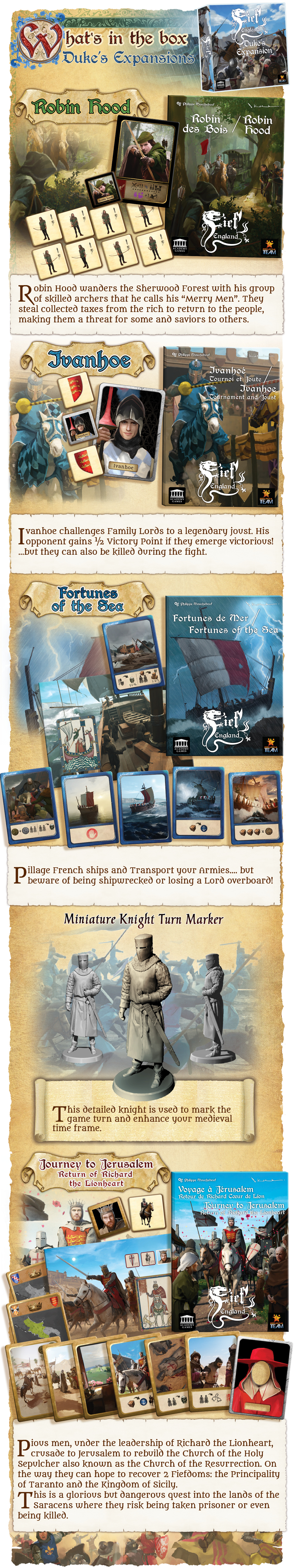 Fief England - Alliances, Treachery, and Power by Academy Games - Gamefound