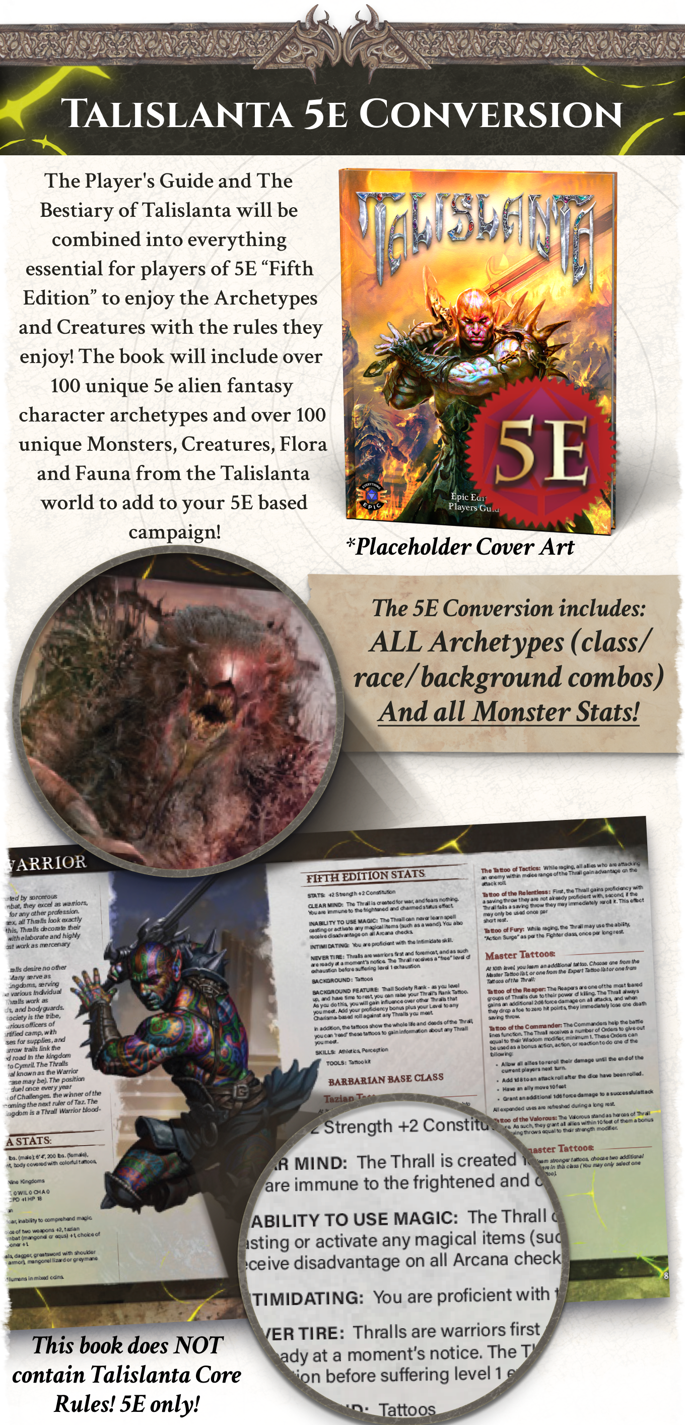 Talislanta the Epic Tabletop Roleplaying Game FINAL EDITION (6th Ed) w ...