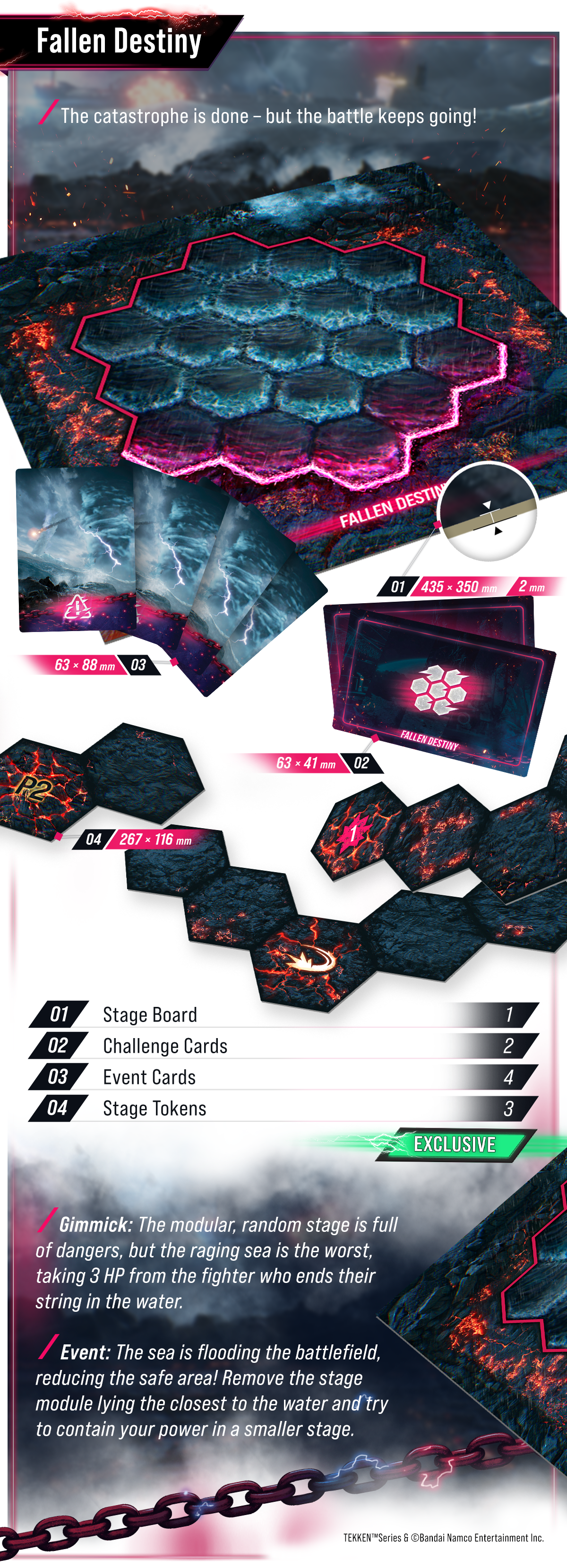 TEKKEN - The Board Game by Go On Board - Gamefound