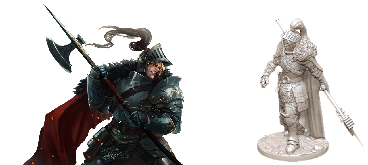 Guards of Atlantis II: Tabletop MOBA by Wolffdesigna - "Arcane" Hero ...