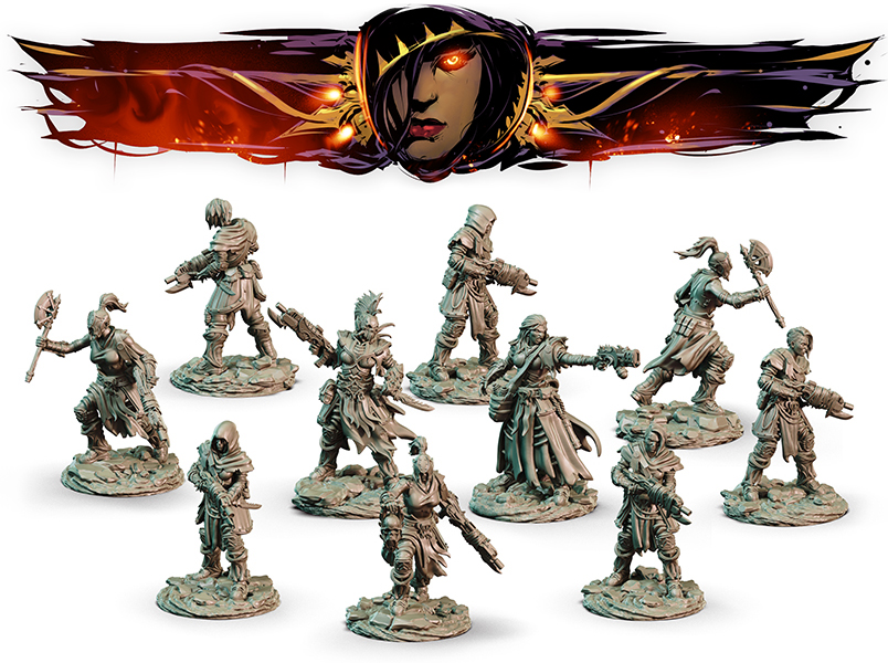 Ravaged Star: Armies of the Veil-Touched by MiniWarGaming - Gamefound