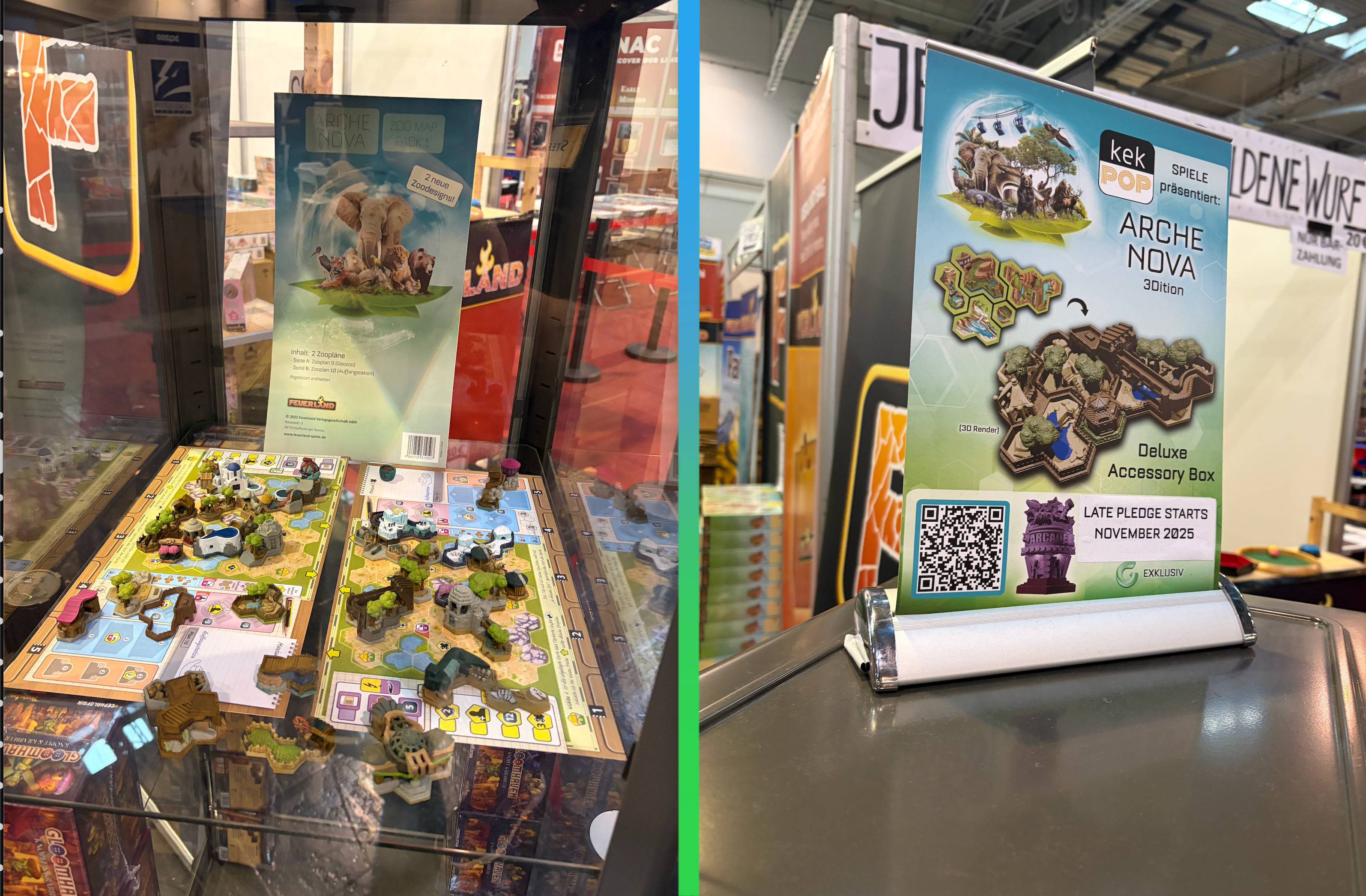 ARK NOVA - 3DITION by Kekpop Spiele - ESSEN Spiel '25 is done, Map ...