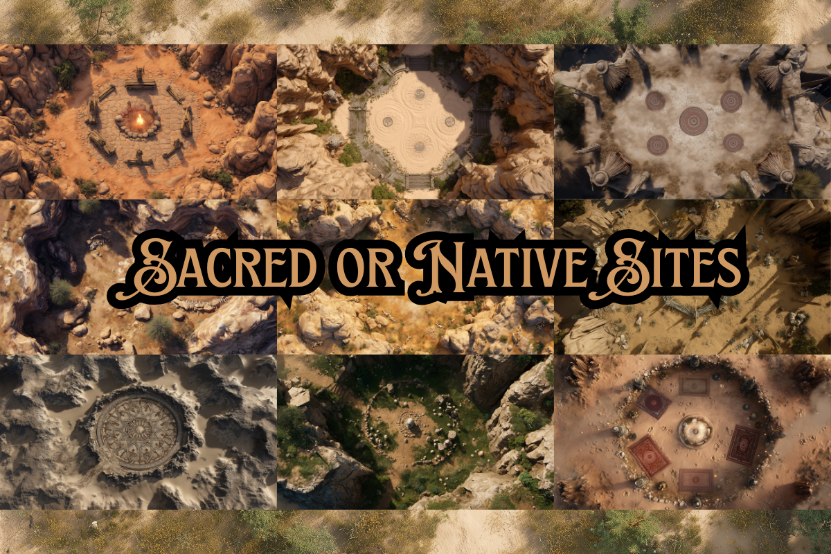 360 Western Battle Maps For TTRPG and VTT by Agnesagraphic - Gamefound