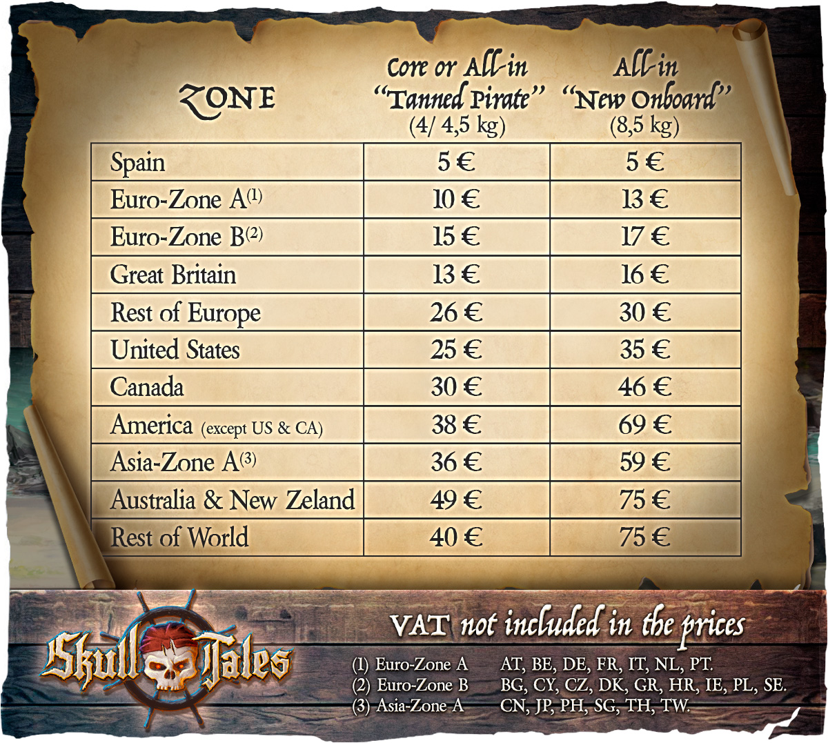 Skull Tales: Full Sail! v2 & expansions by Draco Ideas - Gamefound