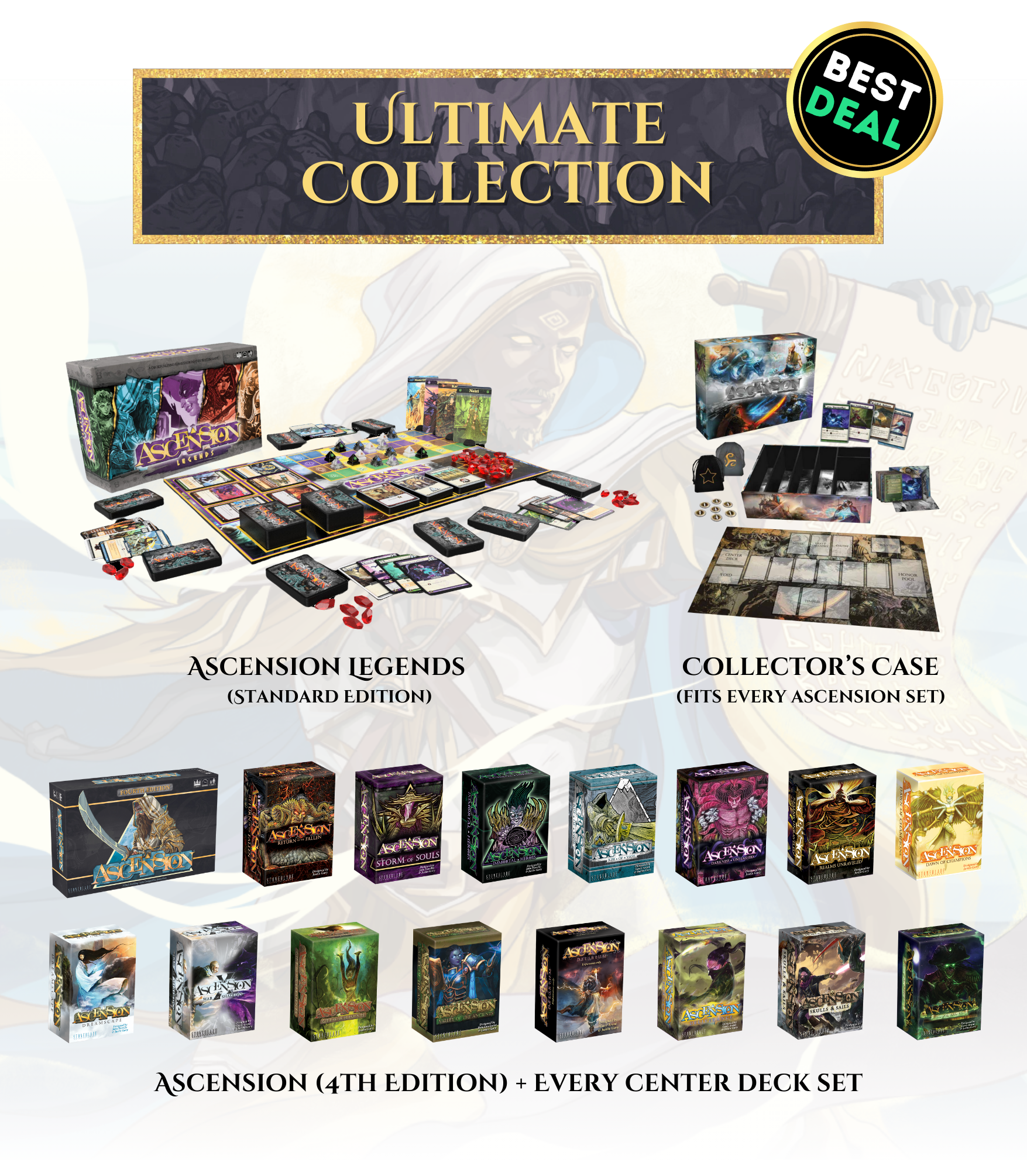 Ascension Legends by Stone Blade Entertainment - Gamefound