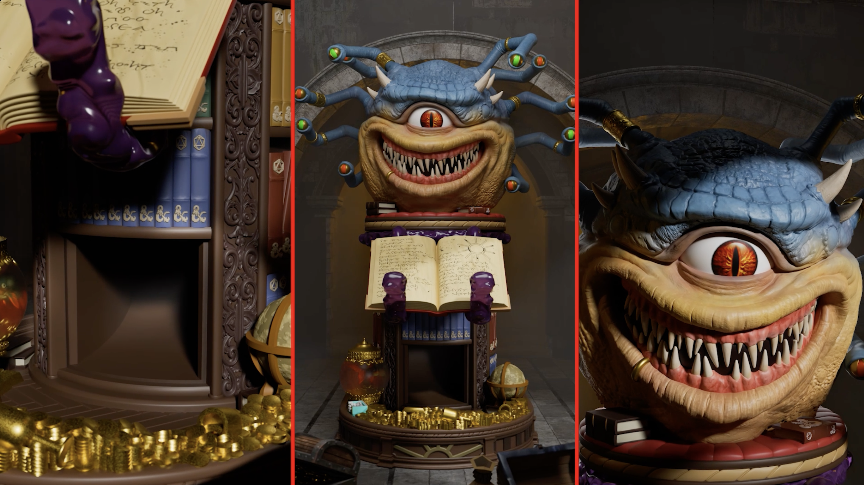 Dungeons & Dragons: Xanathar Device Holder and Dice Tower Collectible ...