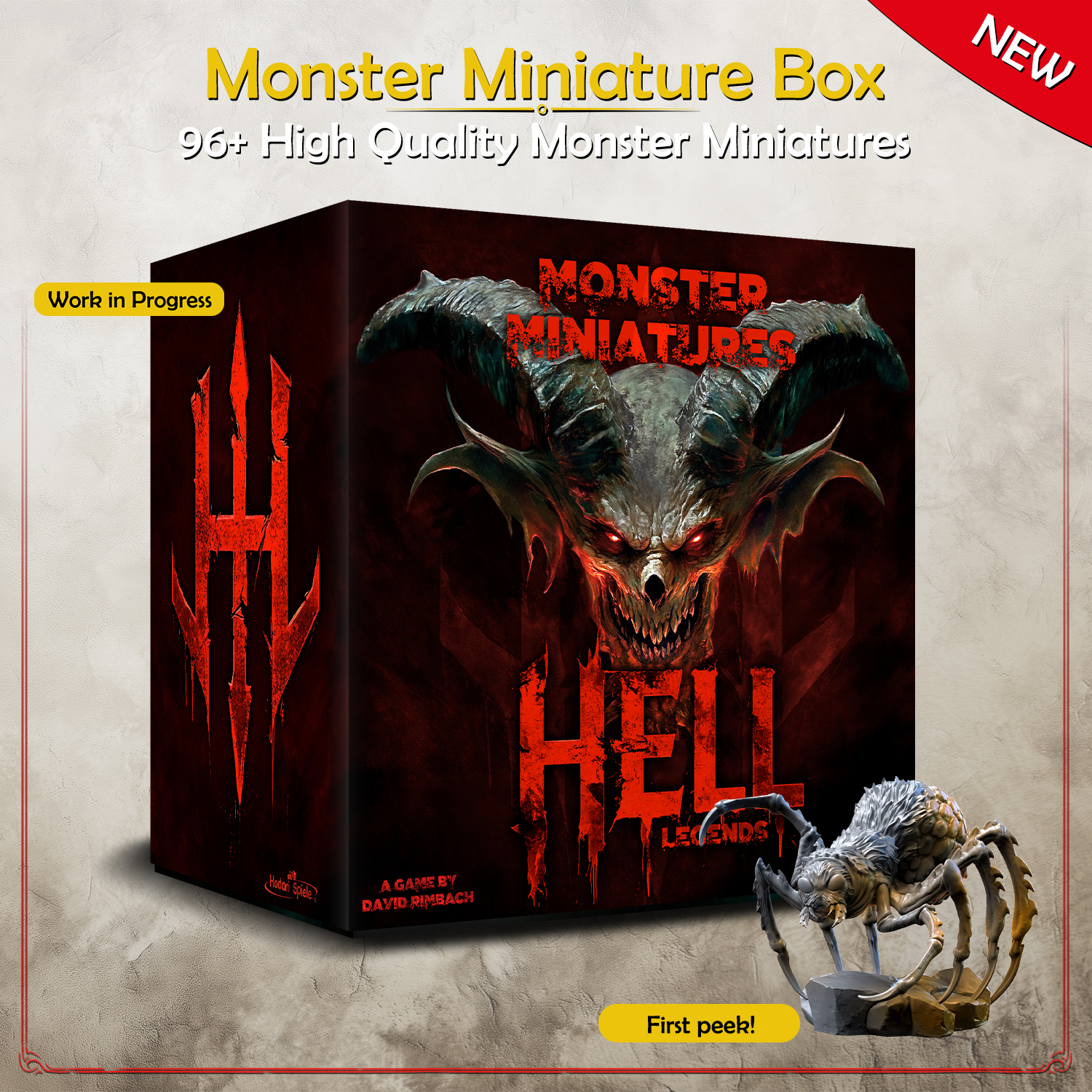 Hell: Legends by Hodari Spiele - Monster Miniature Box is live!!! You ...