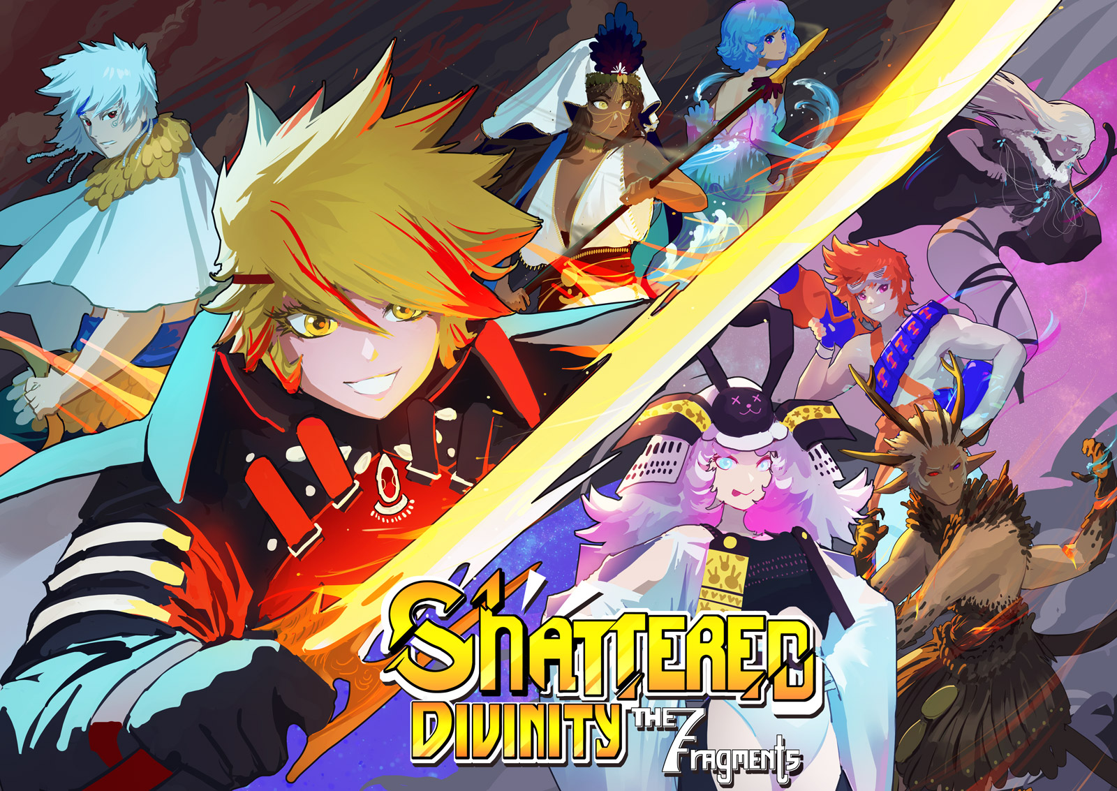 Shattered Divinity: The 7 Fragments - JRPG Anime Board Game by Cyber ...