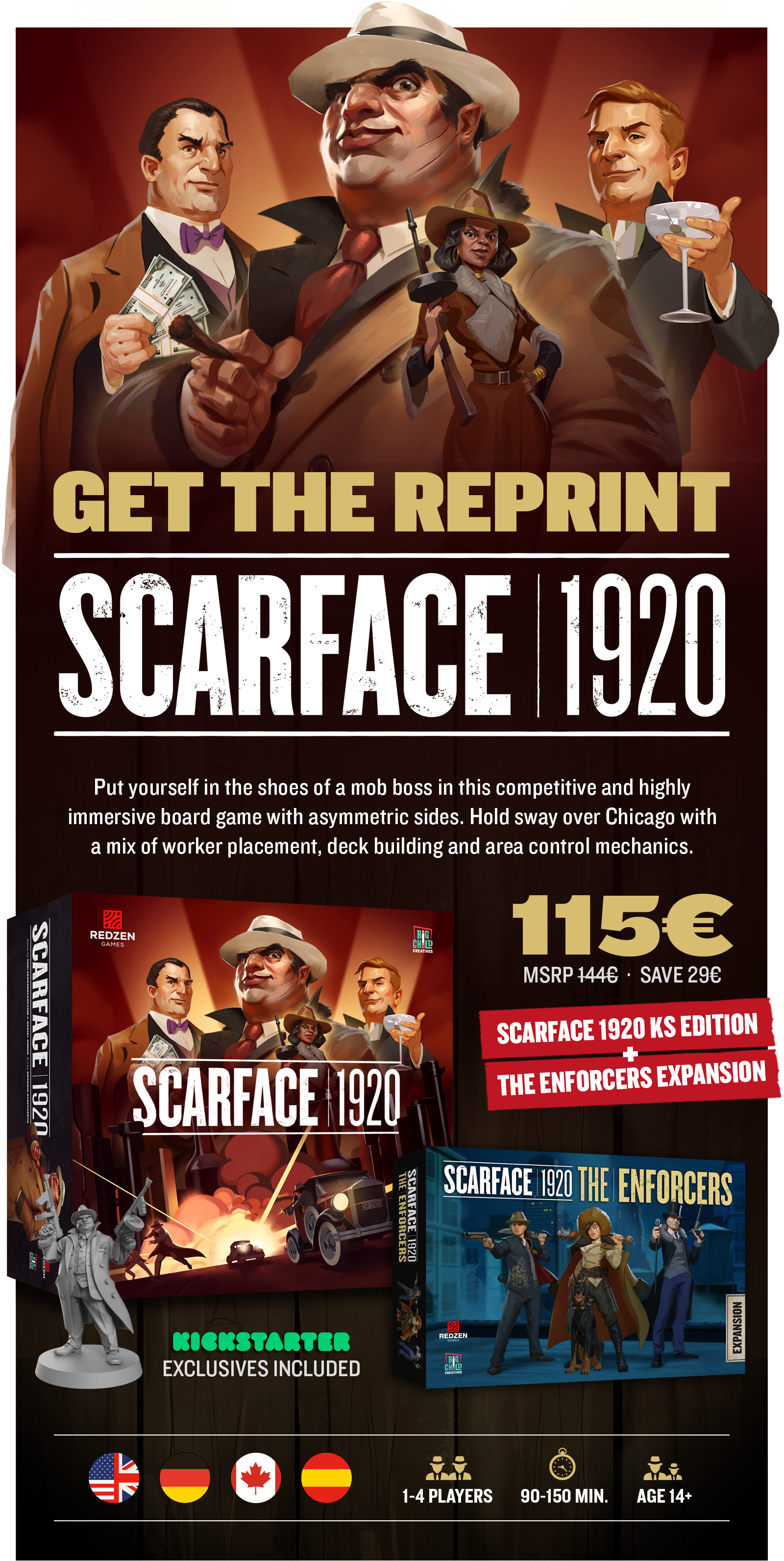 Scarface 1920: Bloody Business by Redzen Games - Gamefound