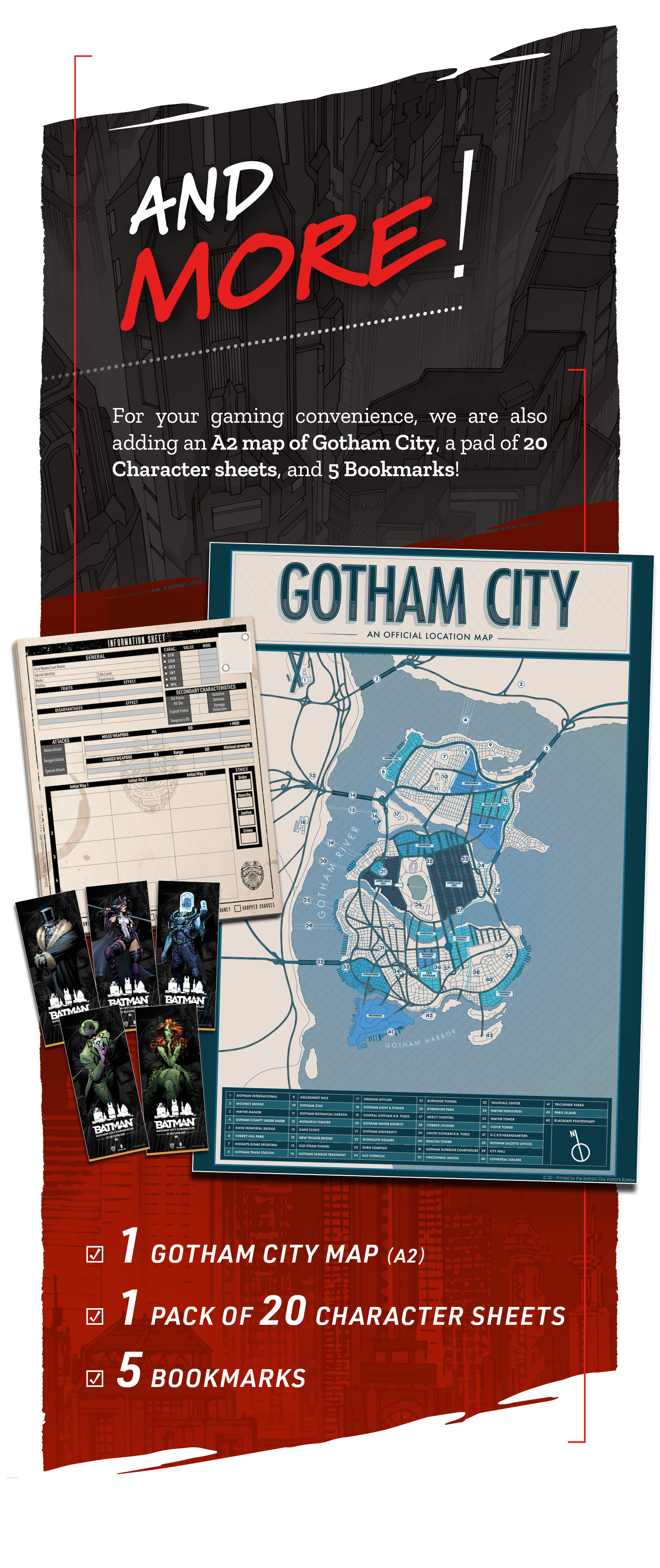 Batman: Gotham City Chronicles - RPG : Skyline Edition by Monolith ...