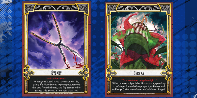 Exceed: Seventh Cross by Level 99 Games - Spotlight: Sydney & Serena ...
