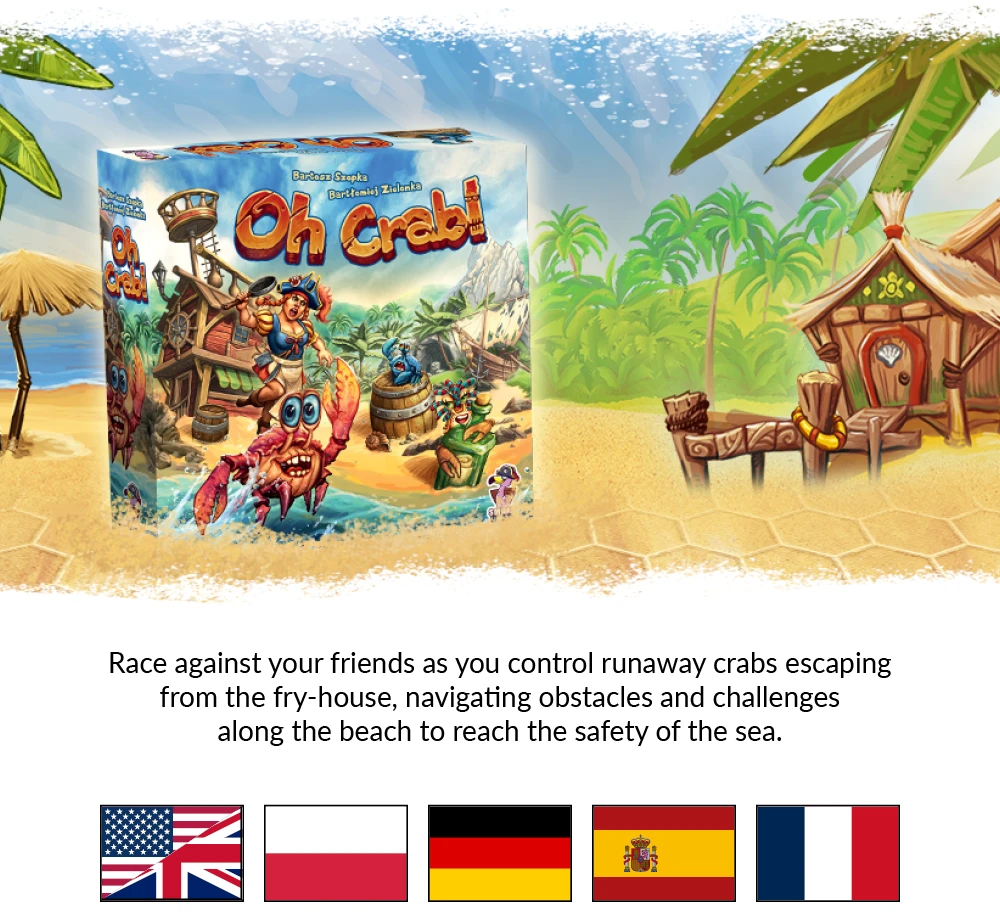 OH CRAB! by Smart Flamingo - Gamefound