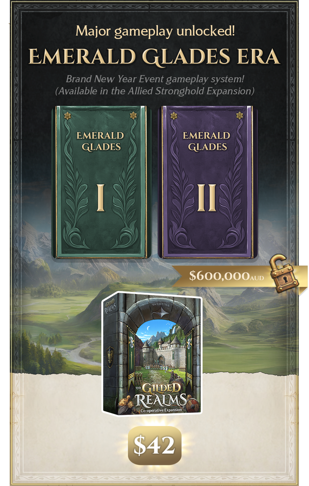 The Gilded Realms: International Print & Expansion by Sandtime - Gamefound