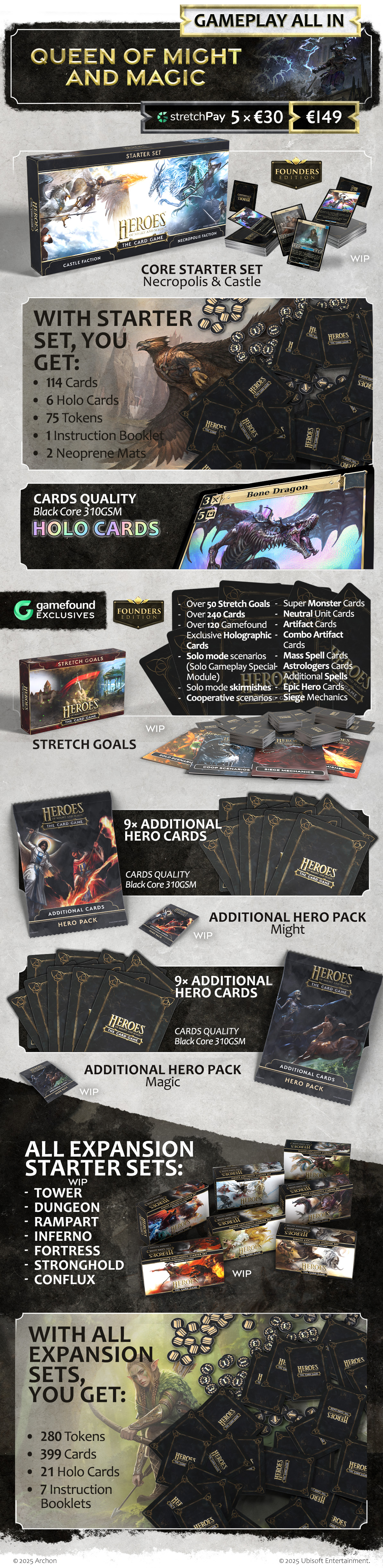 Heroes of Might & Magic: The Card Game by Archon Studio - Pledges ...