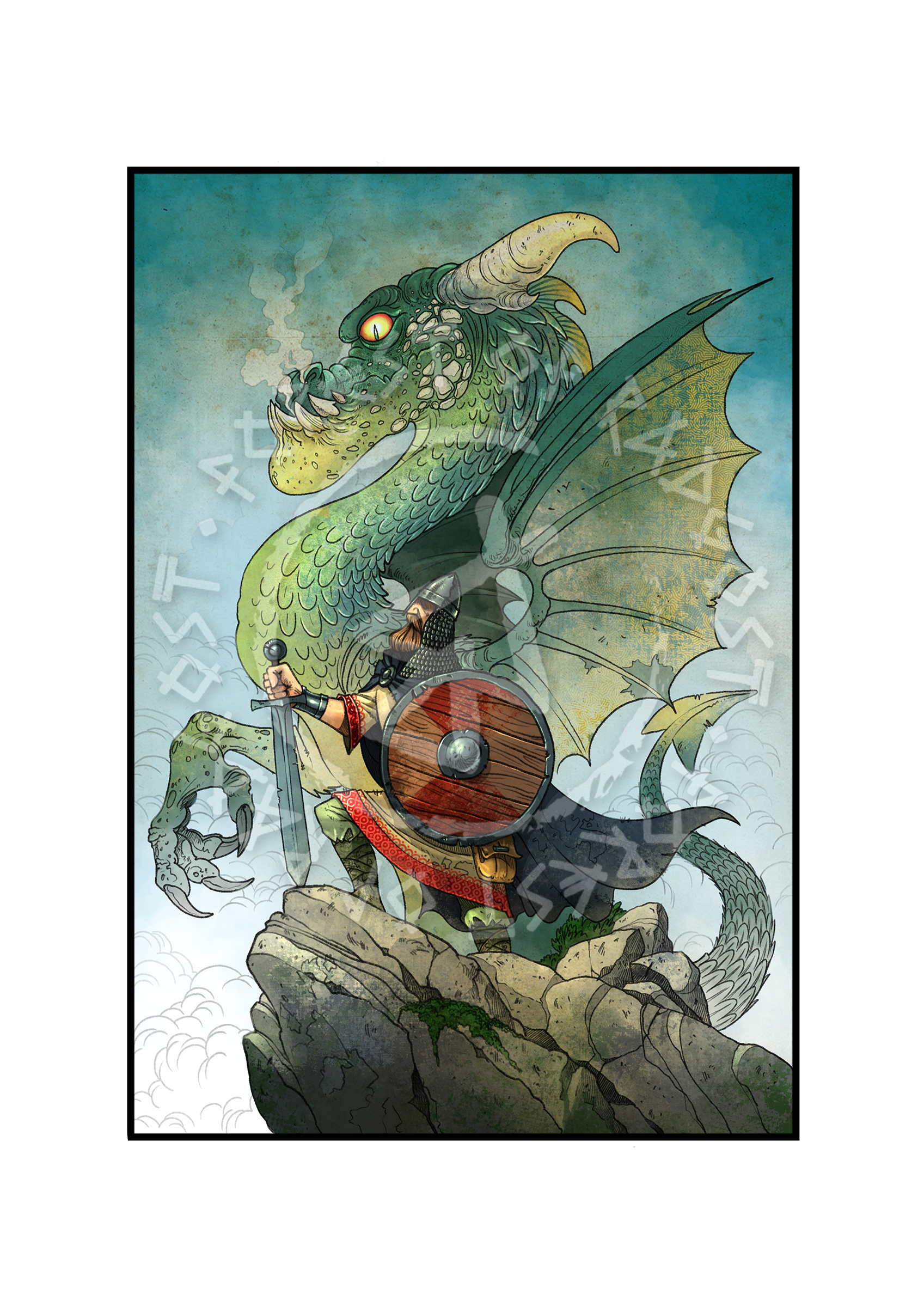 Forest of Radgost by Glama Games - Art print with signature from ...