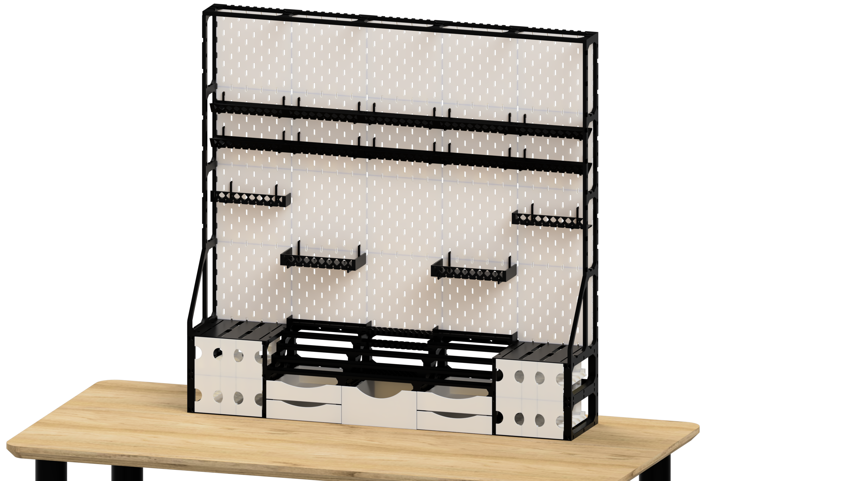 Master Painter - Modular 3D Printable Paint Rack by 3DOtakuPrints ...