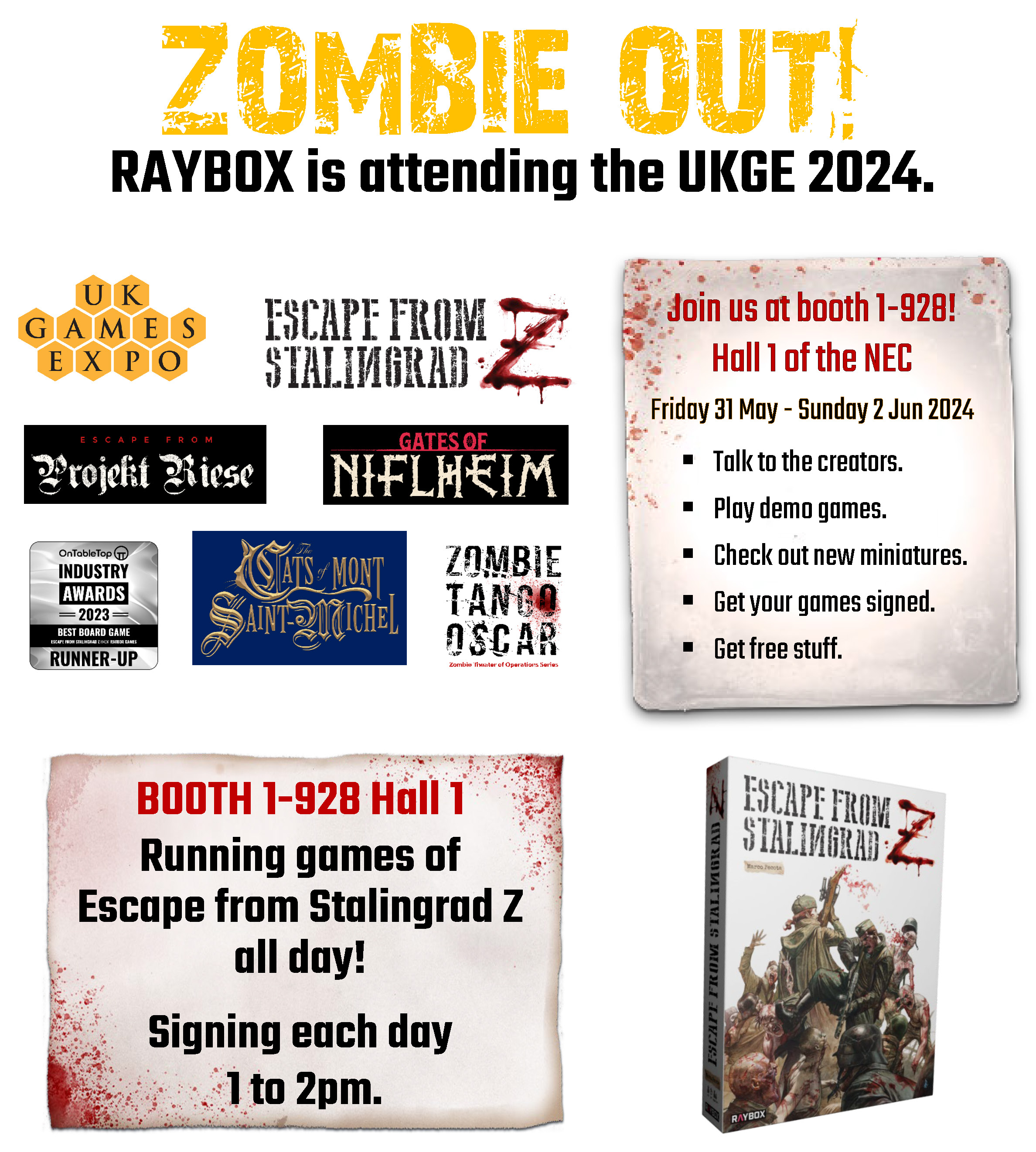 Escape from Stalingrad Z by Raybox Games - Zombies OUT! - Gamefound