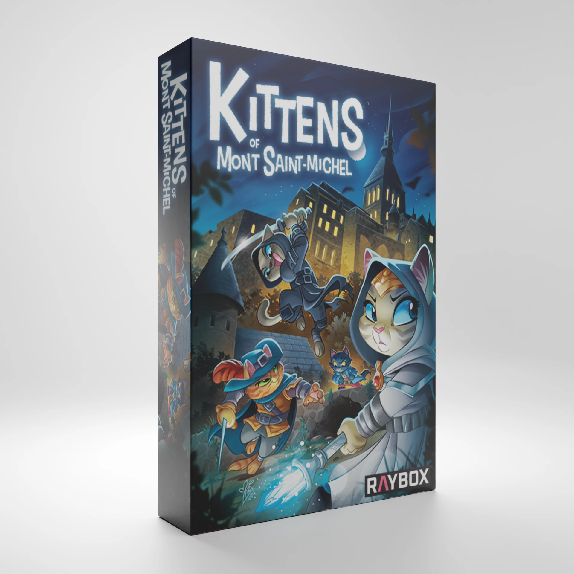 The Cats of Mont Saint Michel by Raybox Games - Final Hours, 450k Funding, All Stretch Goals ...