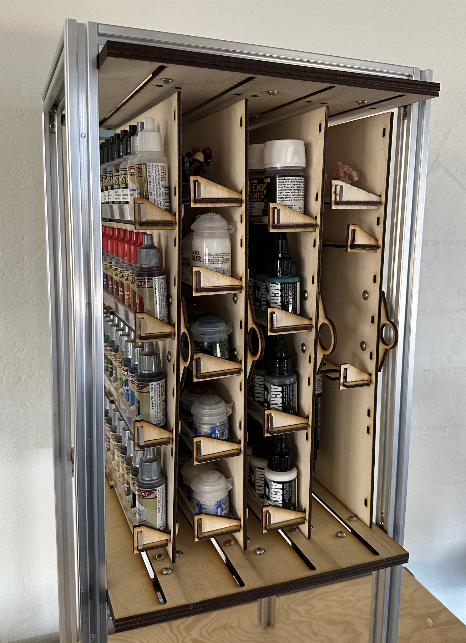 MIXRACK Modular Paint Storage and Hobby Workstation by Grim Rabbit ...