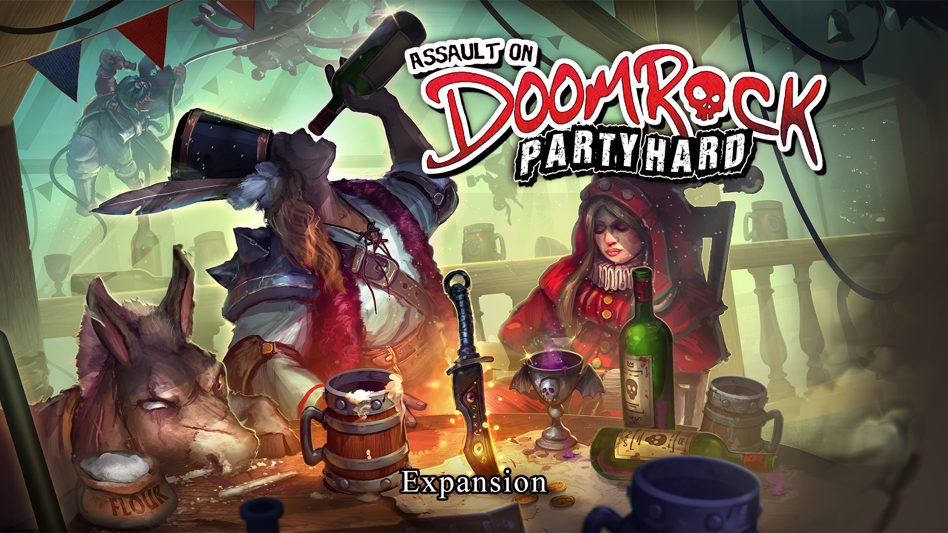 Assault on Doomrock: Ultimate Edition by BD Games - "Party Hard" Expansion Announcement - Gamefound