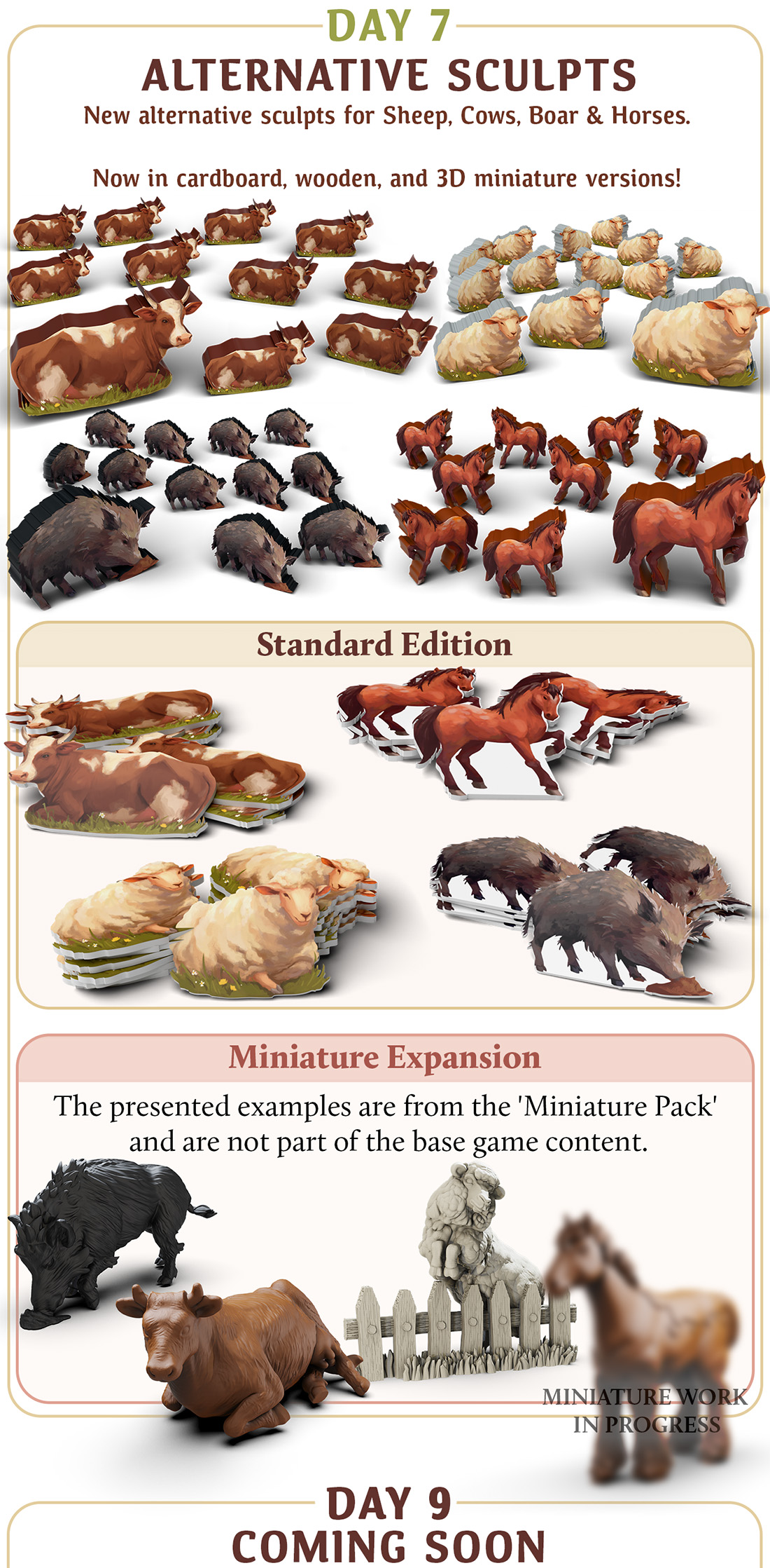 Agricola Special Edition by Awaken Realms - Day 7: Alternative Animal ...