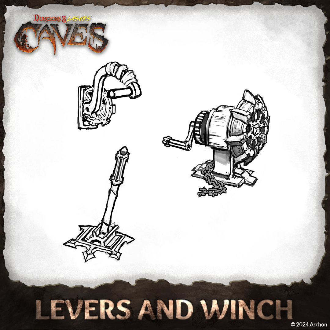 Dungeons & Lasers VI: Caves by Archon Studio - The Queen's Week - Gamefound