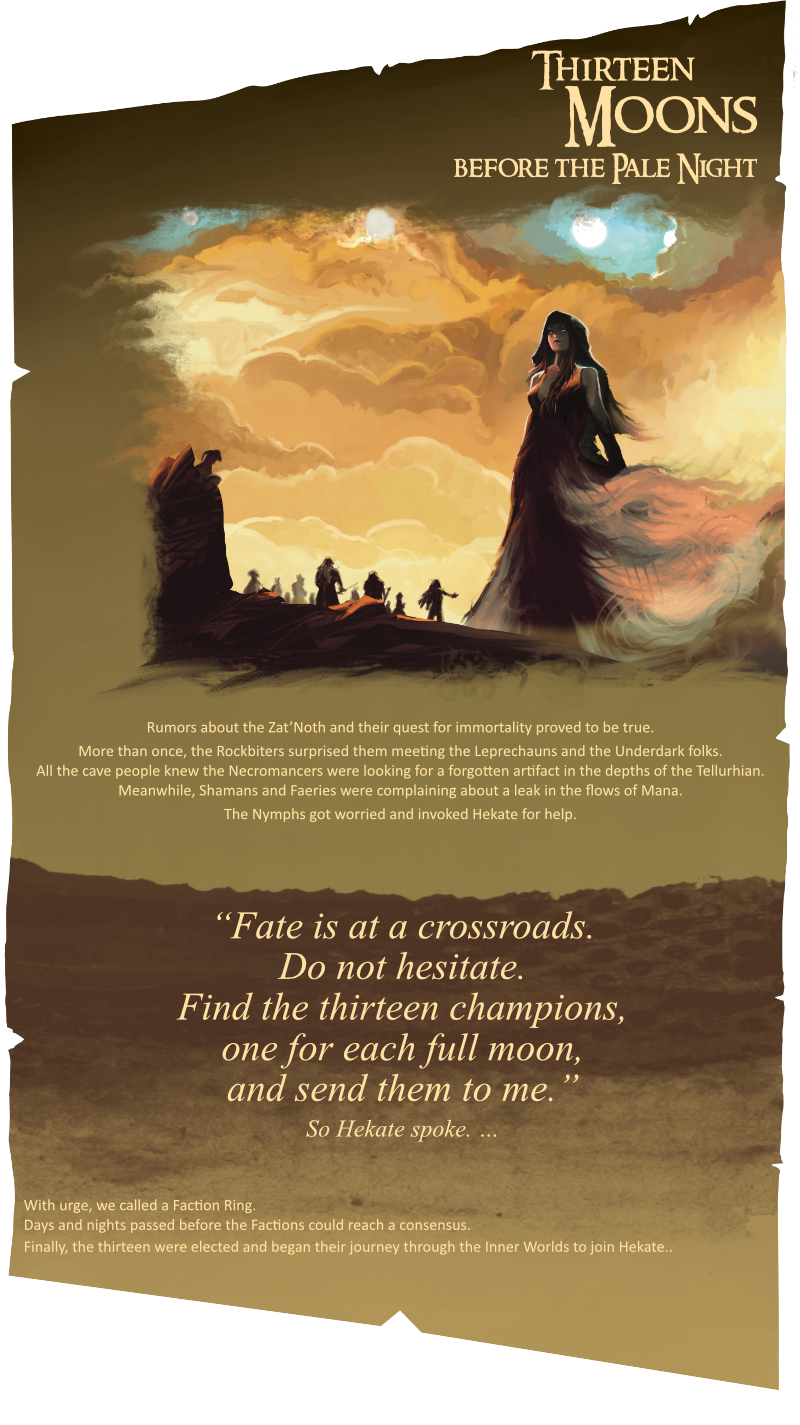 Legends of Void by Twoidgames - Chronology of the Outer Lands - Gamefound