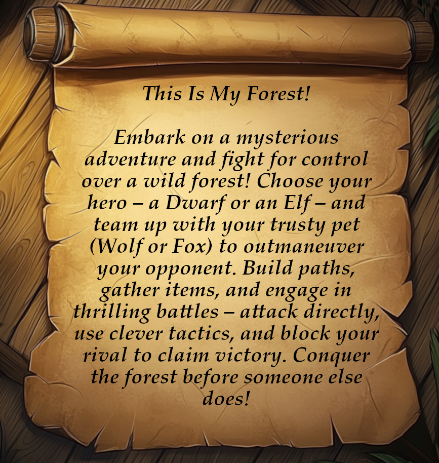 This Is My Forest! by Misterna-Games - Gamefound