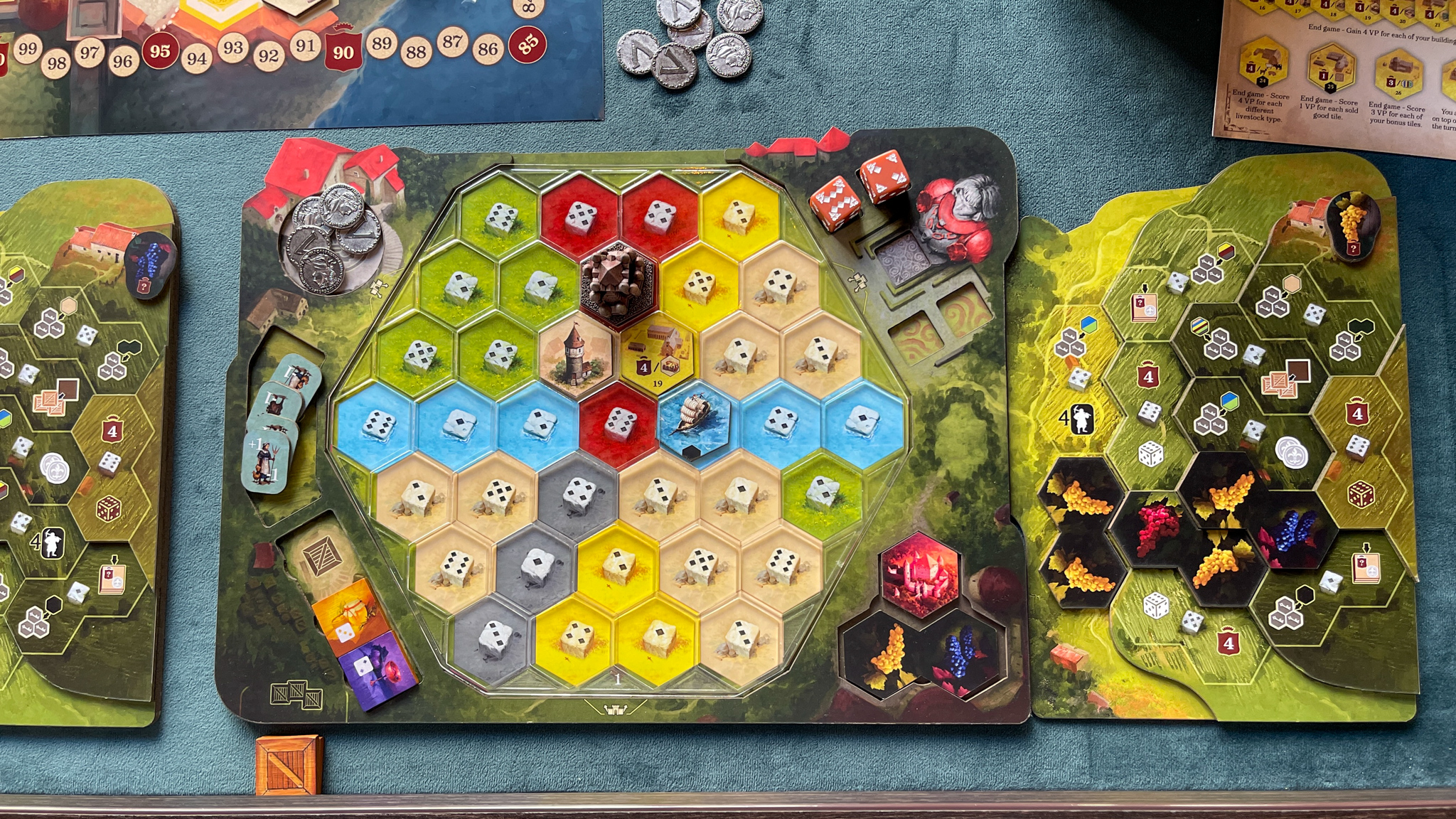 Castles of Burgundy: Special Edition by Awaken Realms - Development ...