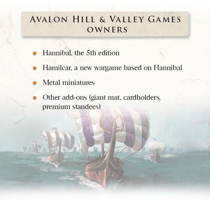 Hannibal & Hamilcar + Metal Minis by PHALANX - Gamefound