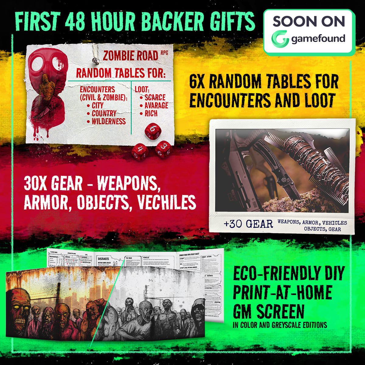 Zombie Road TTRPG by Dragonmount Press - Update No 7 - Launch in 1 week ...