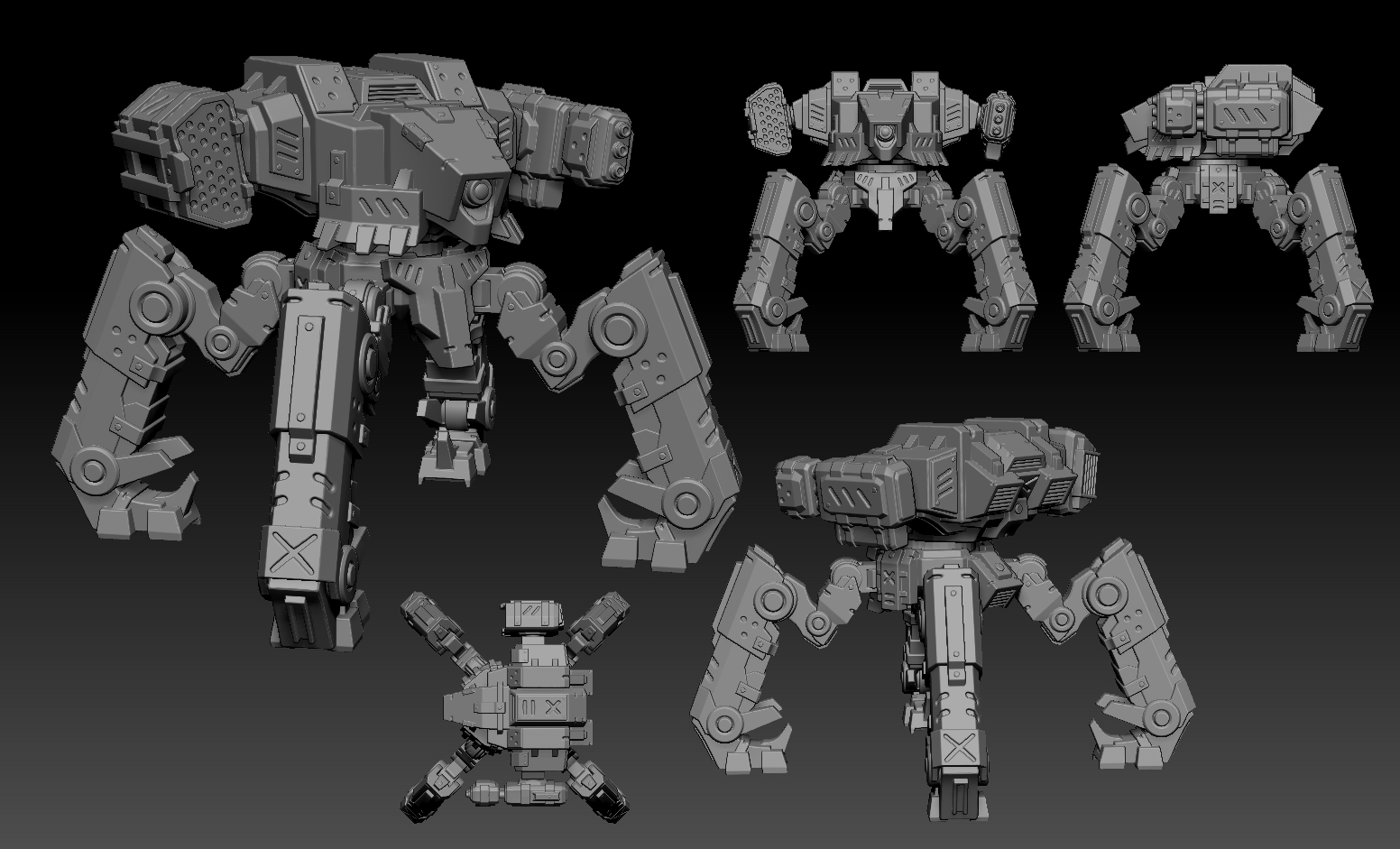 Mythic Mechs: Custom Mech Miniatures by Mythic Mechs - February ...